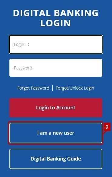 First Time Enrollment - Digital Banking User Guide - 1