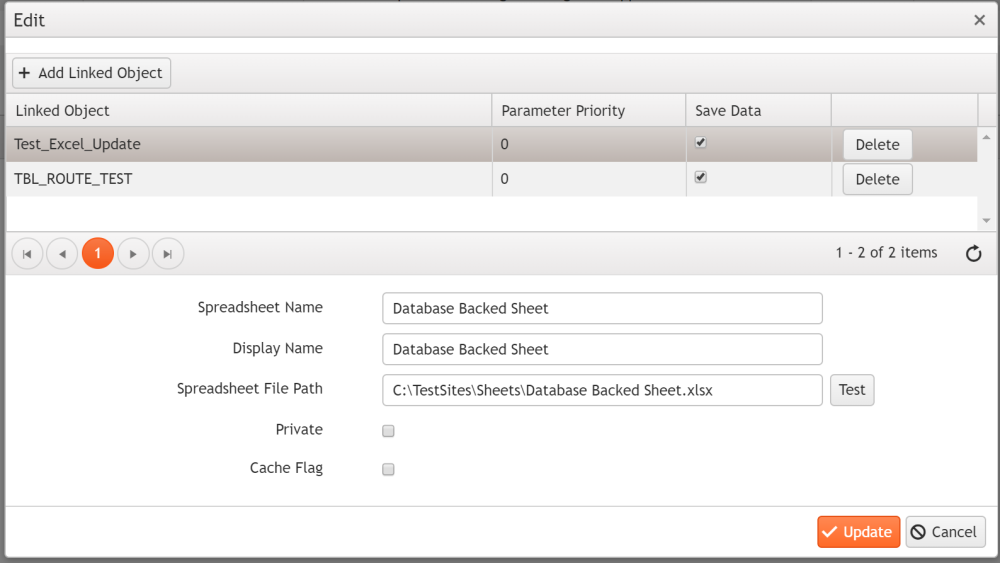 Linking A Spreadsheet To A Dataset Nathean Analytics Customerbuild