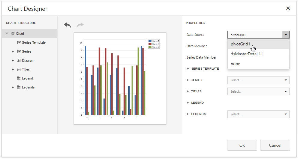 Link a Chart and a Pivot Grid - Nathean Analytics - CustomerBuild