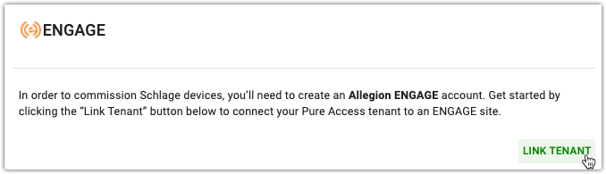Linking to ENGAGE - Pure Access Product Manual - 1