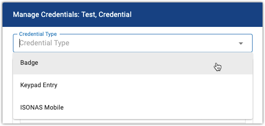 Manage Credentials - Pure Access Product Manual - 1