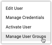 Manage User Groups - Pure Access Product Manual - 1