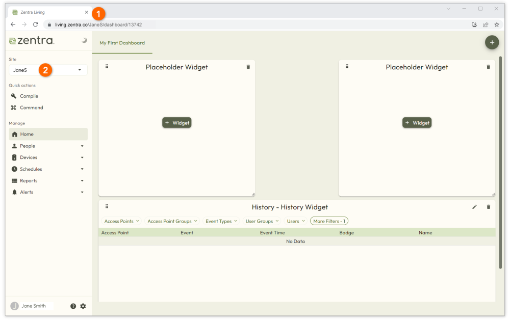 Site Name - Zentra Product Manual - 1