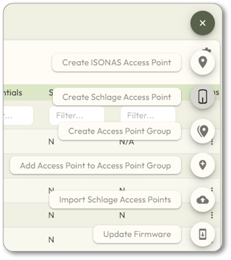 Create Schlage Access Point - Zentra Product Manual - 1
