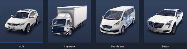 Ego Vehicle Catalog - Cognata User Manual 2020-01 - 1.6