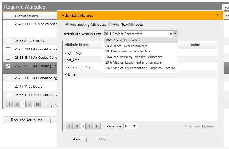 Attribute Template - EcoDomus - 1