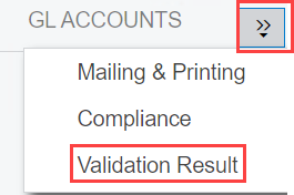 Validation Result Tab - Vendor Validation for Acumatica User Guide - v1