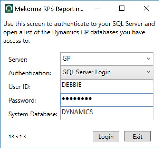 Mekorma Remote Payment Services Reporting Tool - Mekorma Products for GP User Guide - Build x94