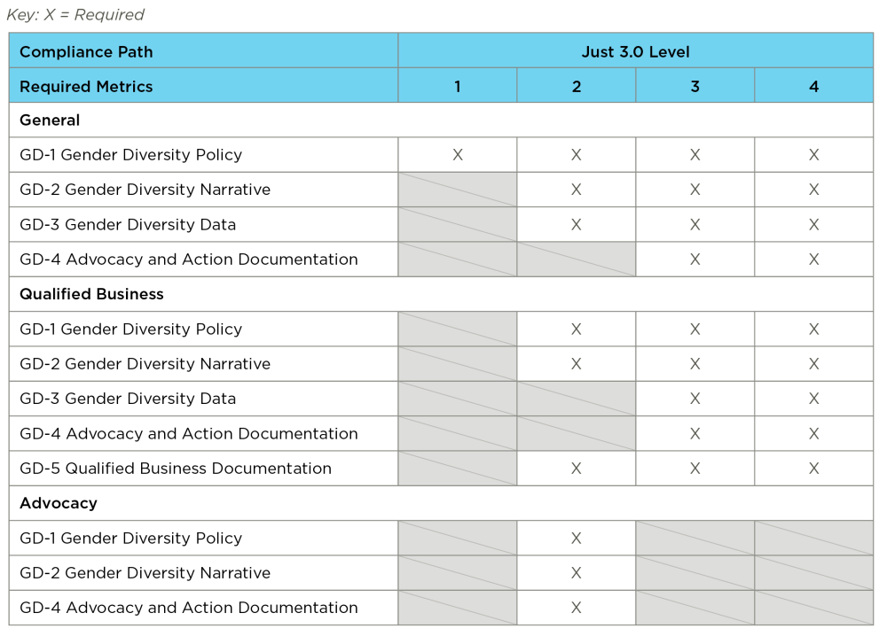 Documentation Requirements - Just 3.0 Program Manual - April 2025