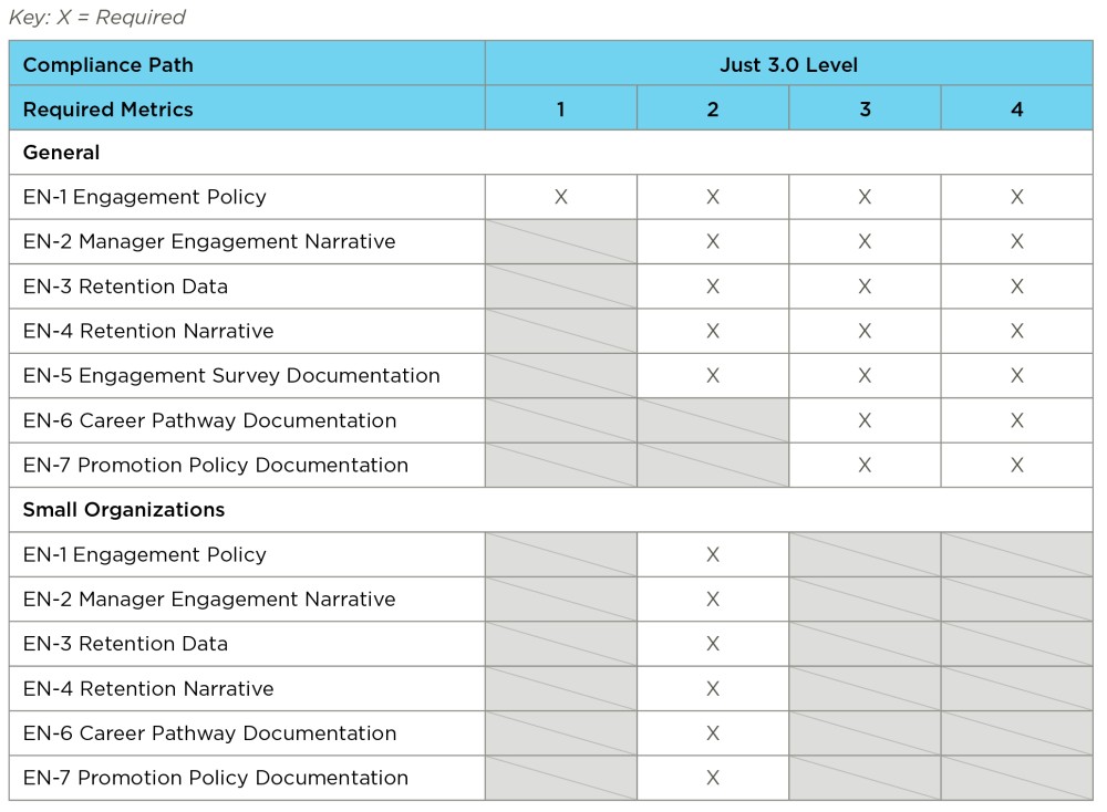 Documentation Requirements - Just 3.0 Program Manual - April 2025