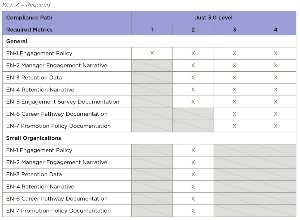 Documentation Requirements - Just 3.0 Program Manual - July 2025