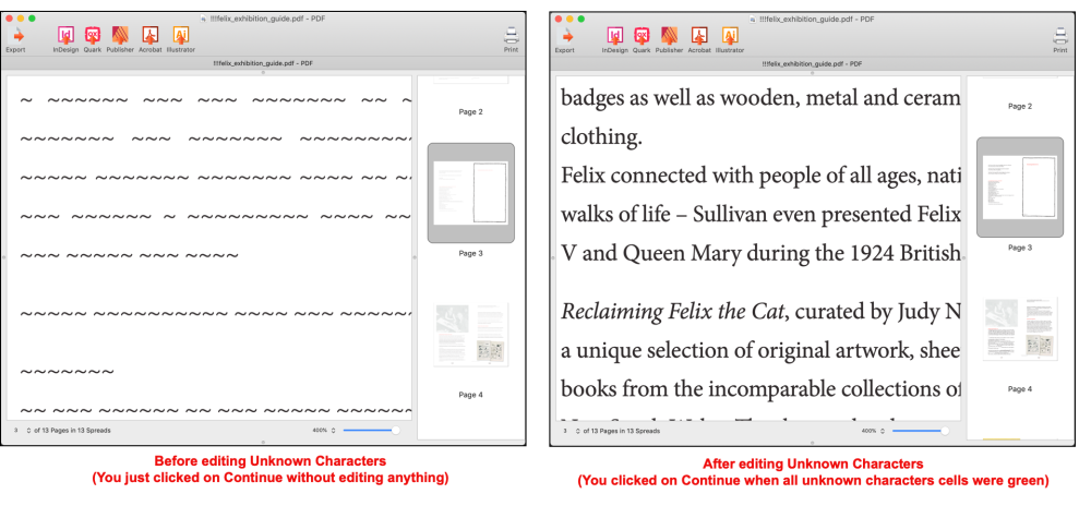 Unknown Characters Editor - OmniMarkz User Guide - 1
