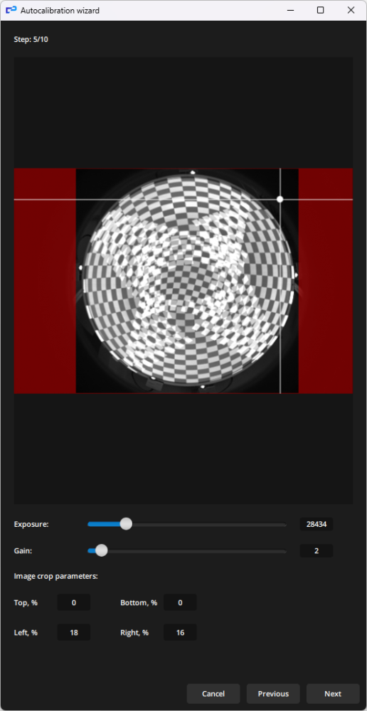 Auto-calibration - Modulo Player user manual - 1