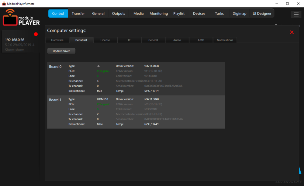 Deltacast - Modulo Player user manual - 1