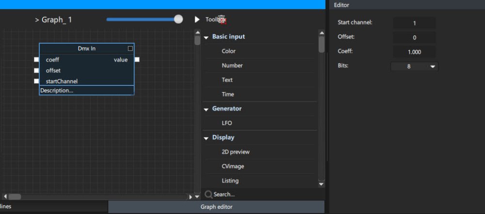 DMX Input - Modulo Kinetic user manual - V5
