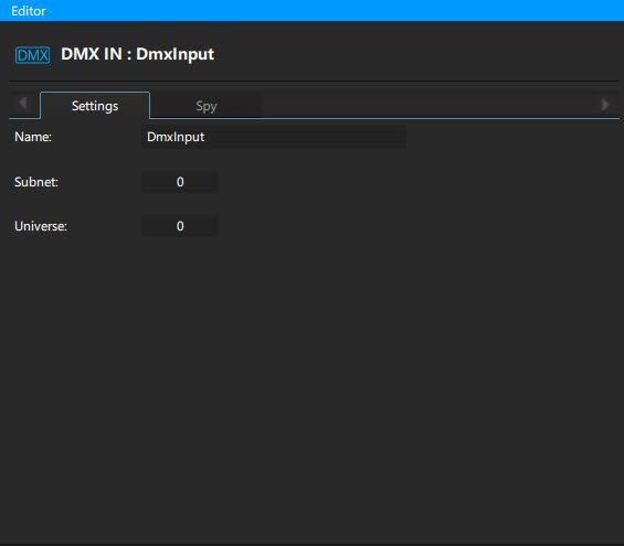 DMX Input - Modulo Kinetic user manual - V5