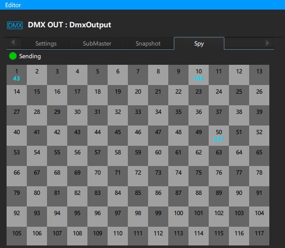 DMX Output - Modulo Kinetic user manual - V5