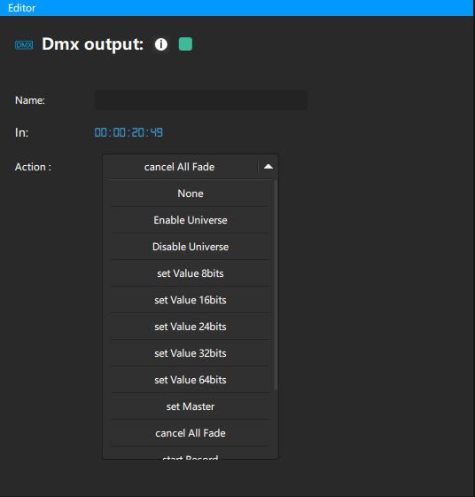 DMX Output - Modulo Kinetic user manual - V5