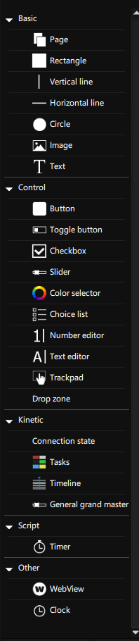 Components - Modulo Kinetic user manual - V4