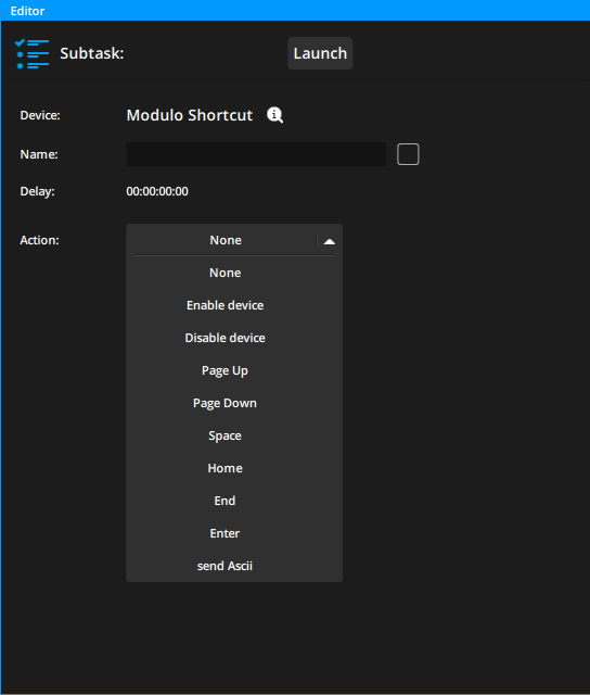 Modulo Shortcut - Modulo Kinetic user manual - V4