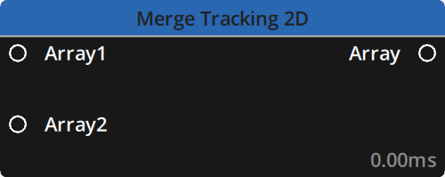 Merge Tracking 2D - Modulo Kinetic user manual - V5
