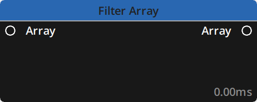 Filter Array - Modulo Kinetic user manual - V5