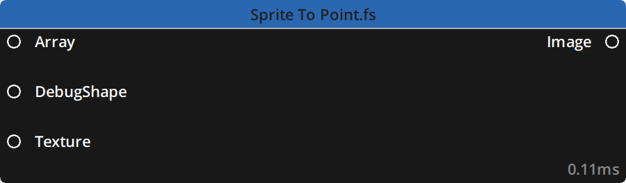 Sprite to Point - Modulo Kinetic user manual - V5