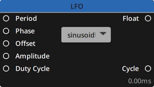 LFO - Modulo Kinetic user manual - V5