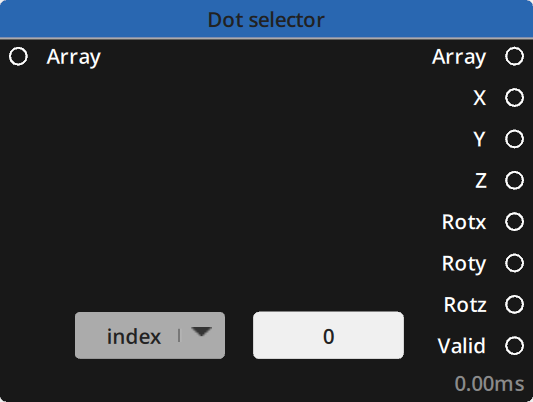 Dot selector - Modulo Kinetic user manual - V5