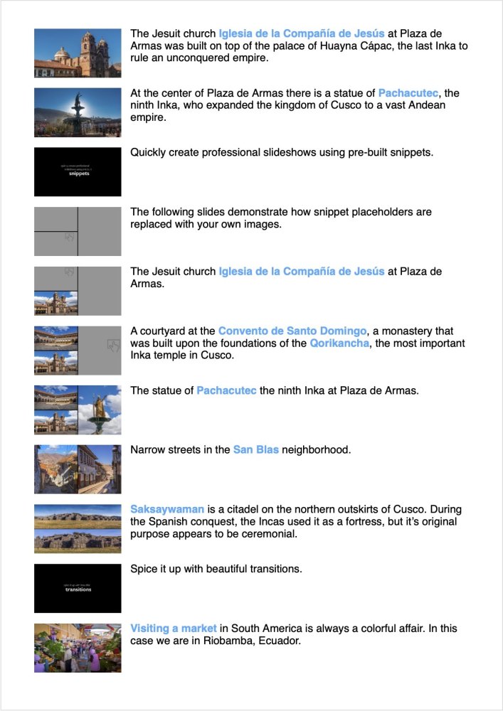 Printing Slideshows - FotoMagico - 6