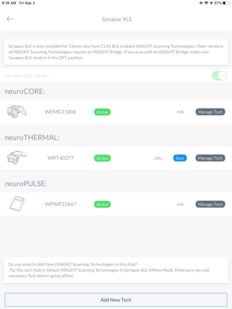 Sync neuroTHERMAL - Synapse User Manual (295-027, Rev J) - 7
