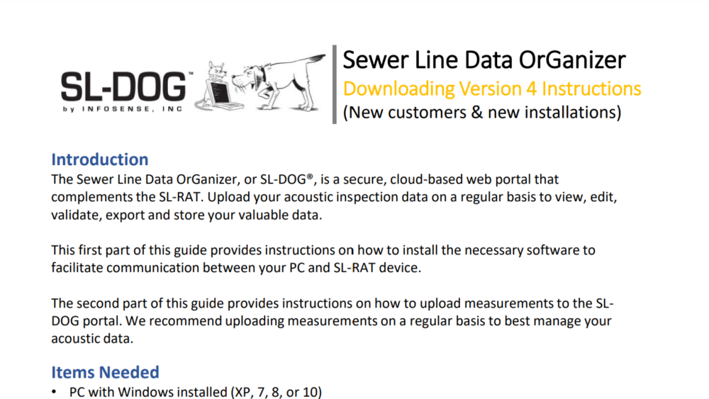 SL-DOG Support Documents - SL-DOG Users Manual - 1