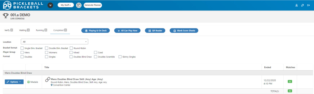 Finalizing Scores and Completing an Event - PB Manual - 1
