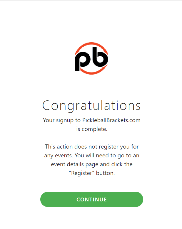 Sign Up Completion - PB Manual - 1