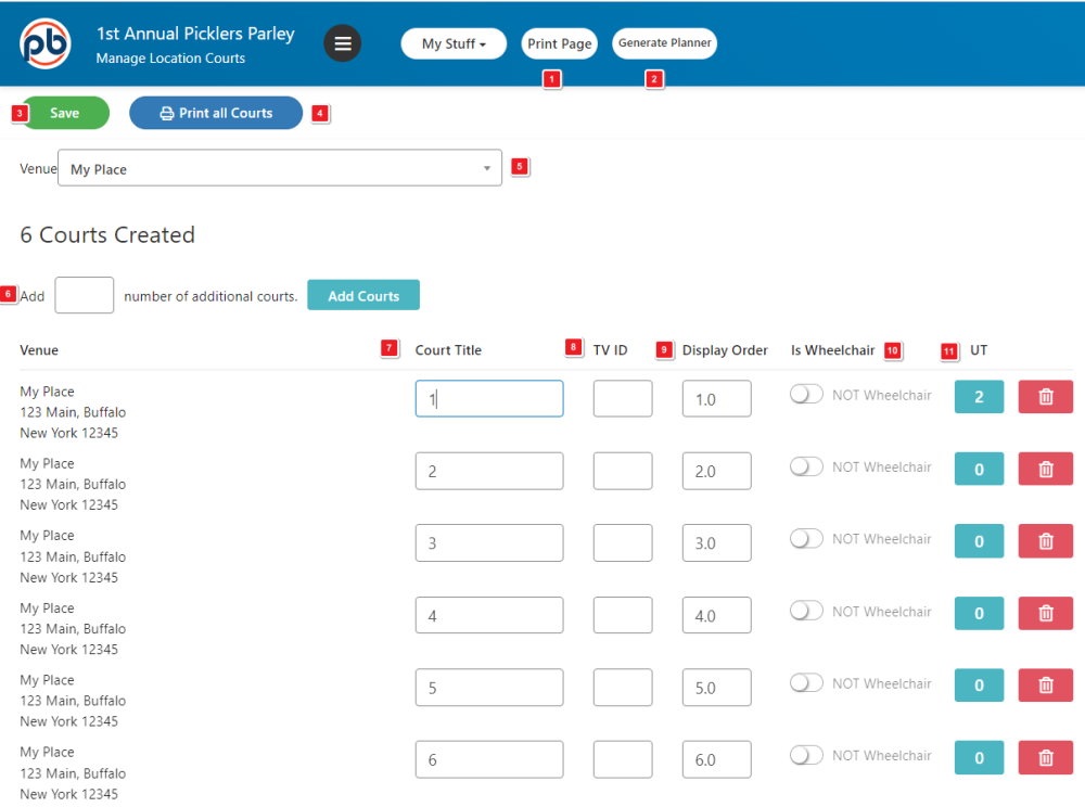 Venue Courts - PB Manual - 1
