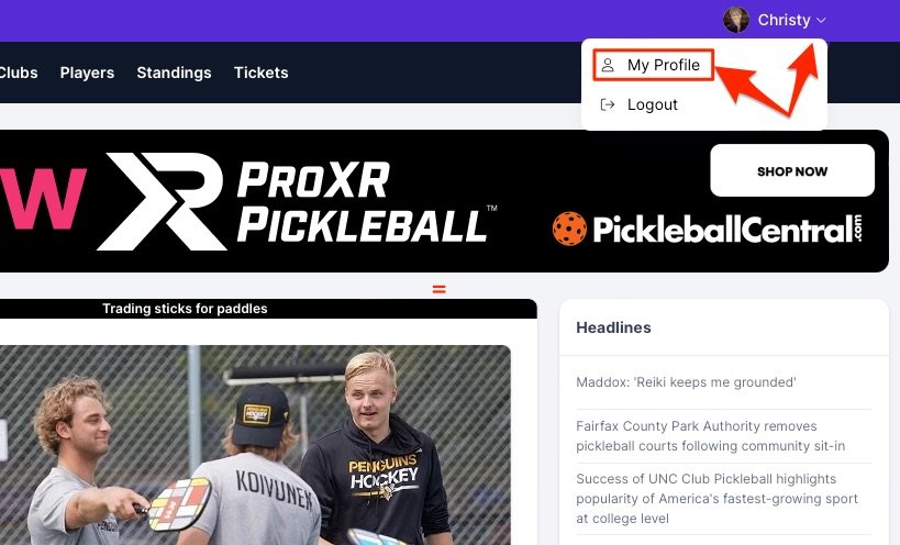 Connecting Your DUPR Account - PB Manual - 1