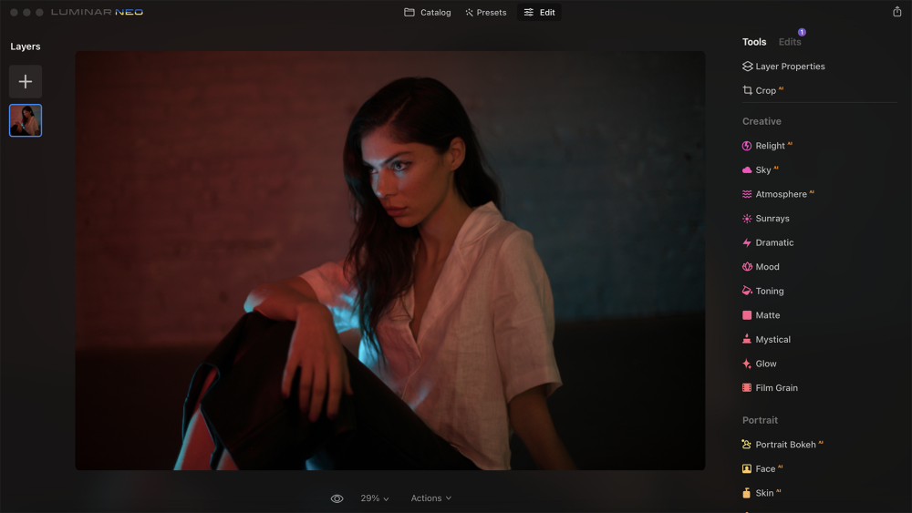Working With The Creative Tools Skylum User Guide