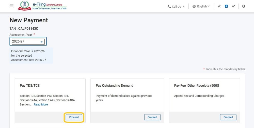 Online Challan Payment - TDSMAN Online Ver. 1.1 - User Manual