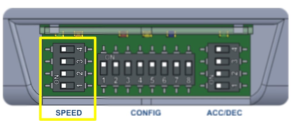 SPEED DIP Switch - EZ-Qube Reference Manual - 4.1