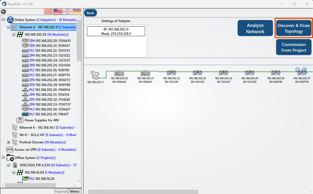 Discover & Draw Topology - EasyRoll+ User Manual - 1