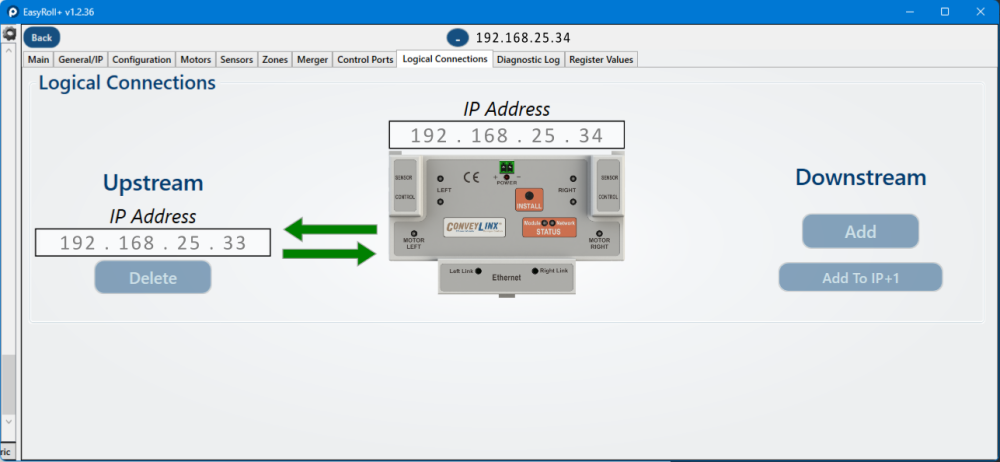 Logical Connections - EasyRoll+ User Manual - 1