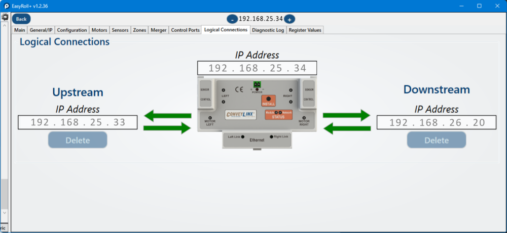 Logical Connections - EasyRoll+ User Manual - 1