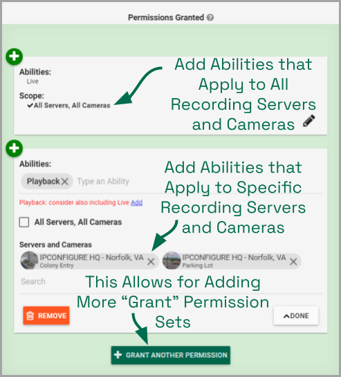 Add a Permission Group with Individual Members - Orchid Alto VMS ...