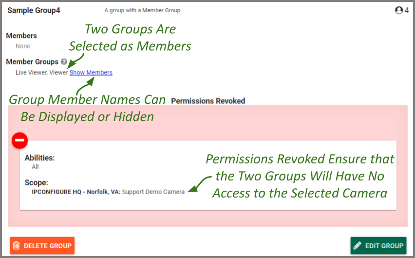 Add a Permission Group that Includes a Member Group - Orchid Alto VMS ...
