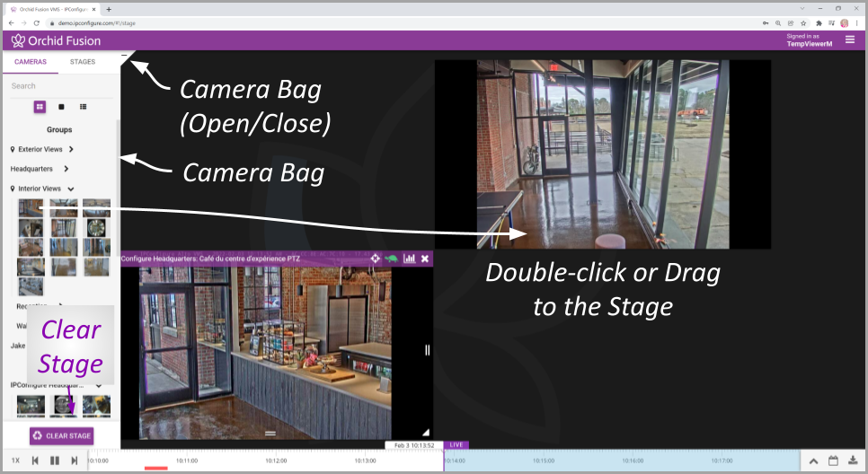 Adding/Removing Players - Orchid Hybrid/Fusion VMS User Guide - 21.12