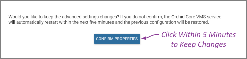 Working With Advanced Properties - Orchid Hybrid/Fusion VMS ...