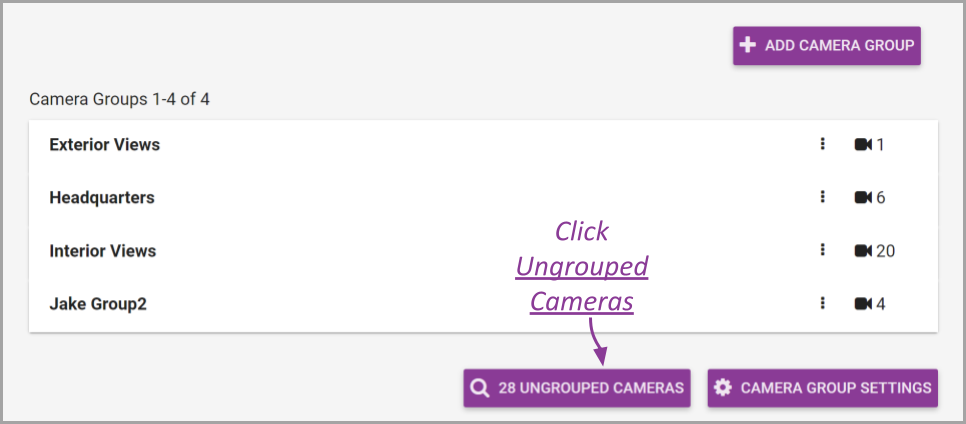 Find Ungrouped Cameras - Orchid Hybrid/Fusion VMS Administrator Guide ...