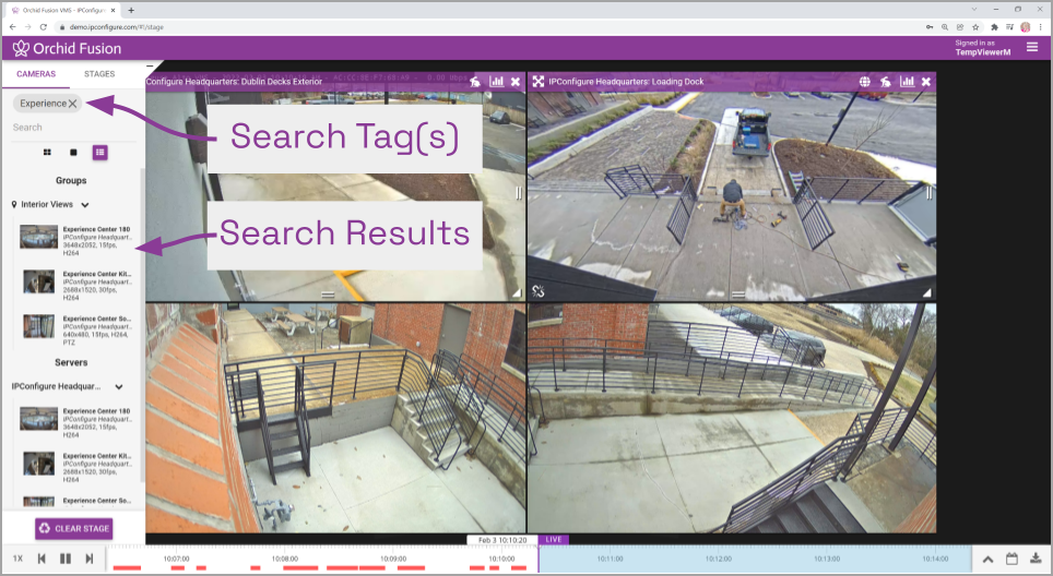 Camera Bag Basics - Orchid Hybrid/Fusion VMS User Guide - 23.12