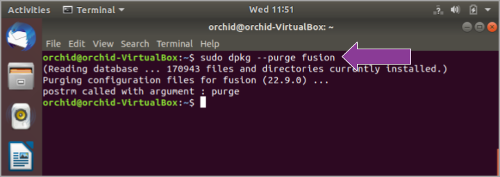 Uninstalling Orchid Fusion VMS in Ubuntu 16.04 to 22.04 - Orchid Fusion VMS Installation Guide ...