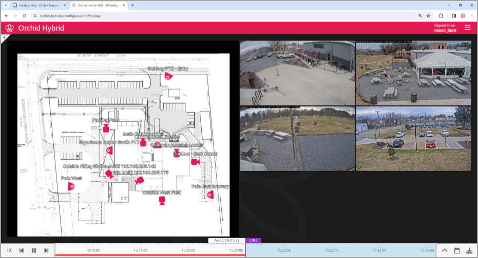 The Maps Feature - Orchid Hybrid/Fusion VMS Administrator Guide - 24.3